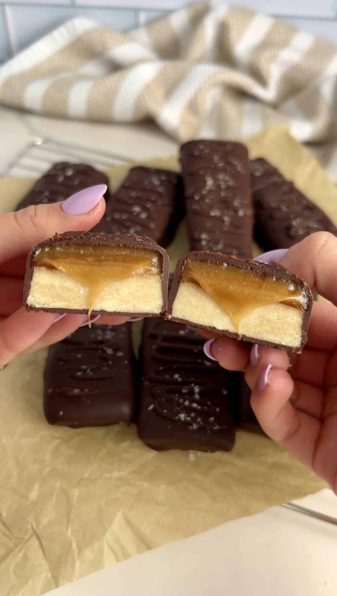 Protein Twix Bars