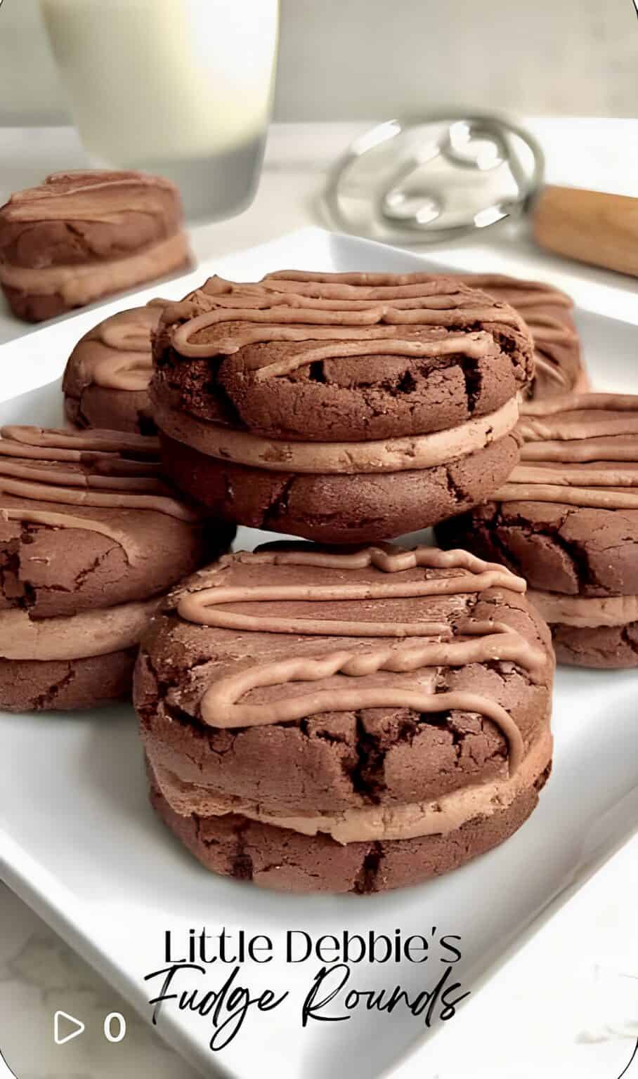 Copycat Little Debbie’s Fudge Rounds