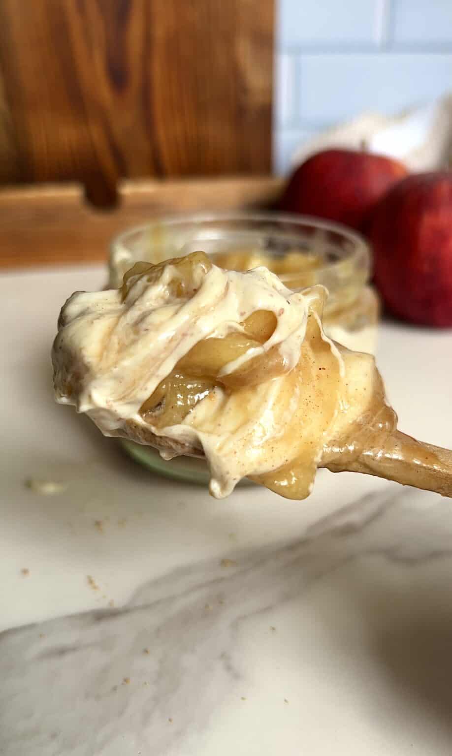 Apple Pie Cheesecake Mousse