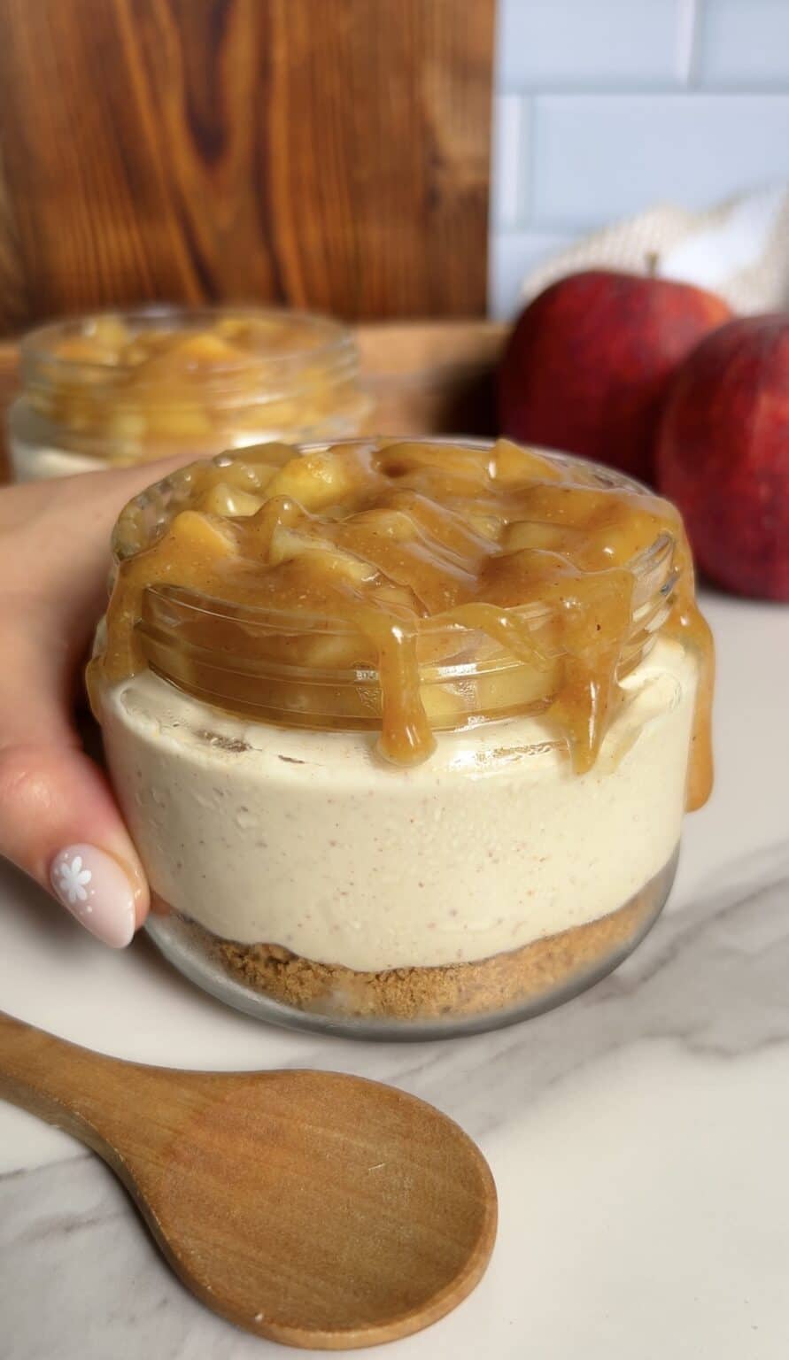 Apple Pie Cheesecake Mousse