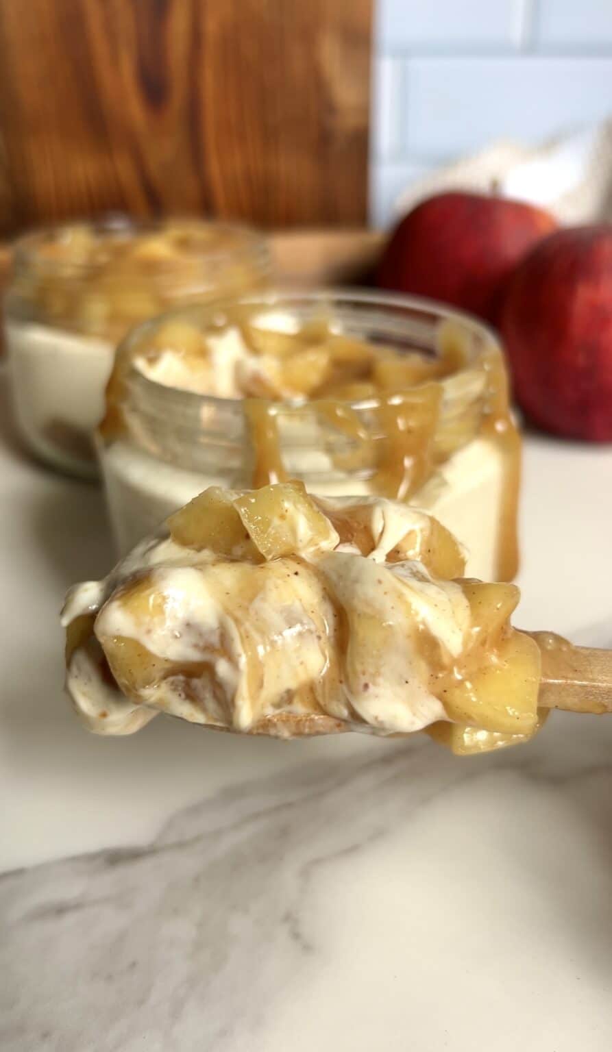 Apple Pie Cheesecake Mousse