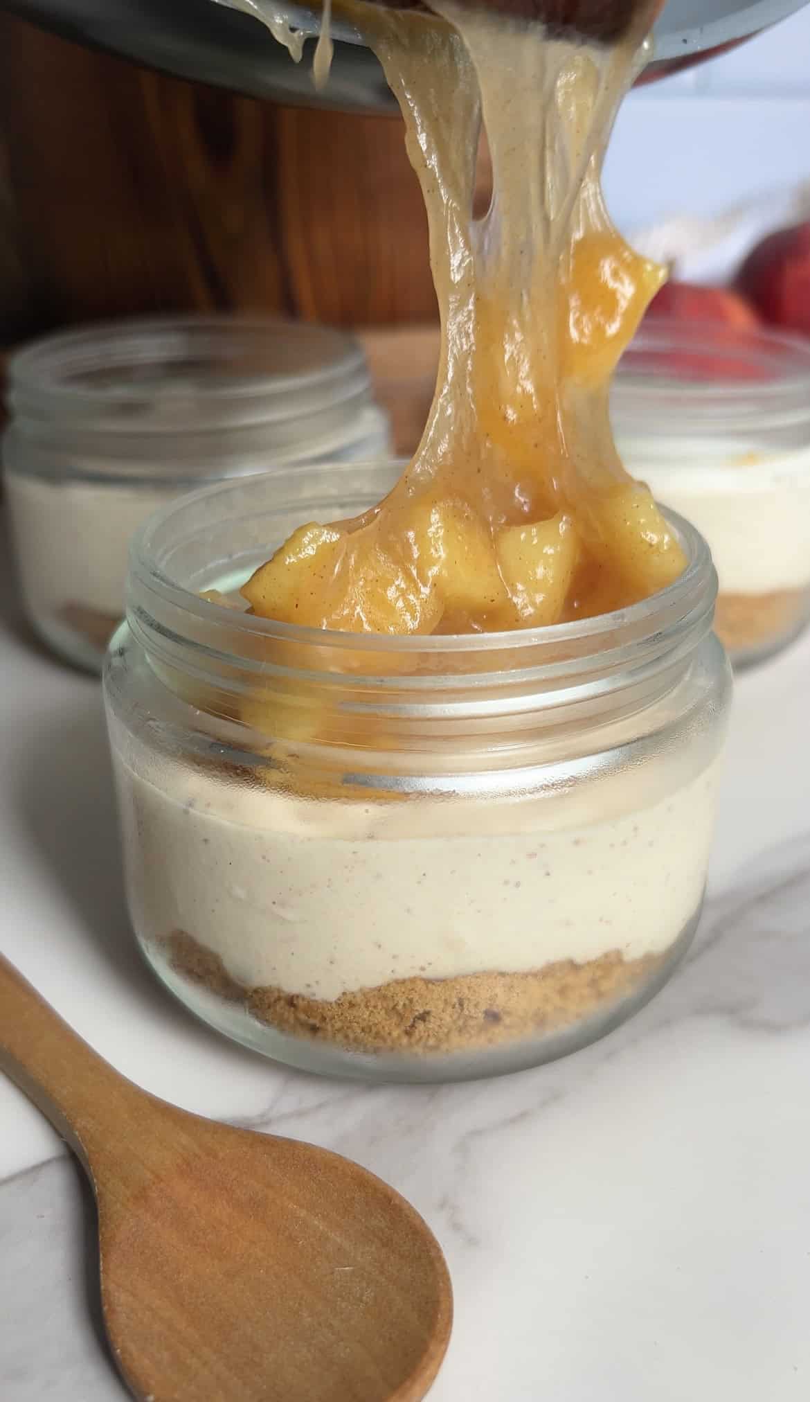 Apple Pie Cheesecake Mousse