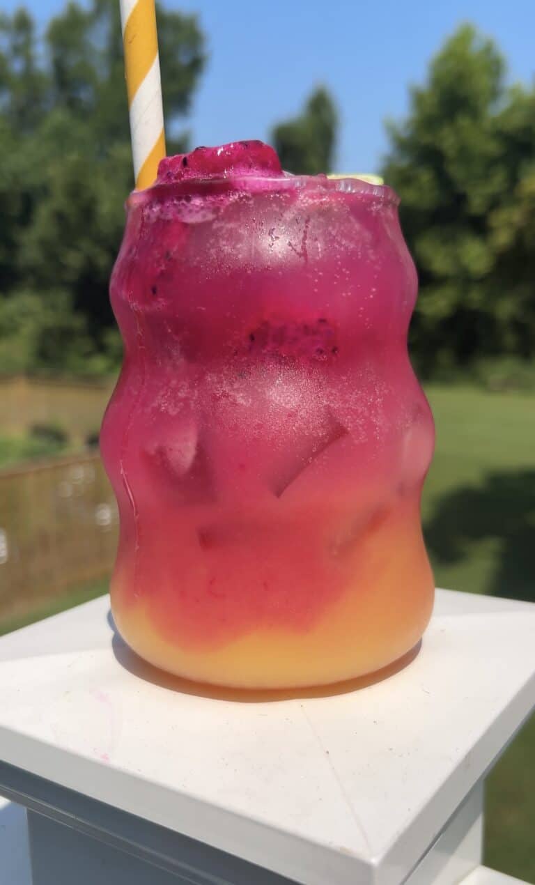 Sparkling Sunset Mocktail
