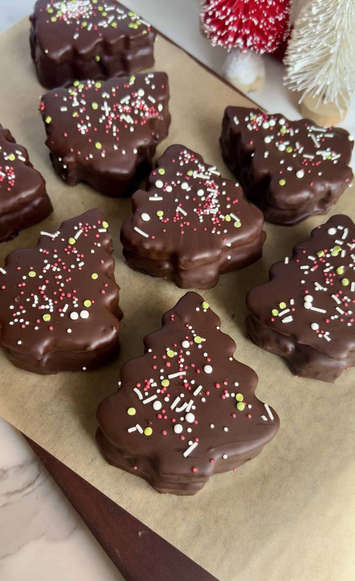 Gluten Free & Protein Rich Little Debbie Christmas Tree Cakes