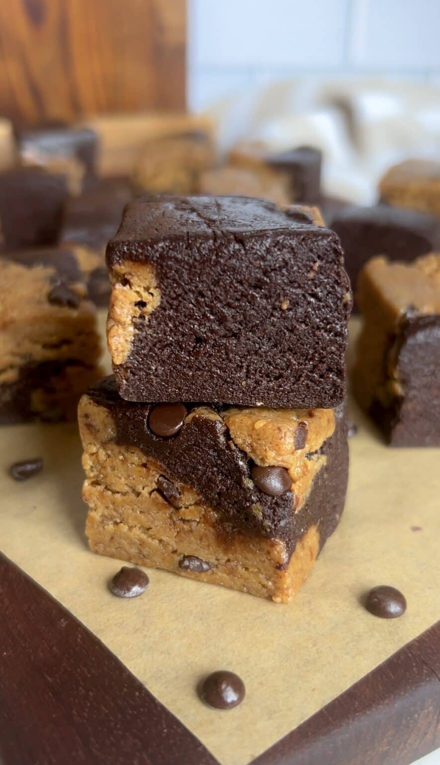 No Bake Brookie Protein Bars: A Healthy Delight